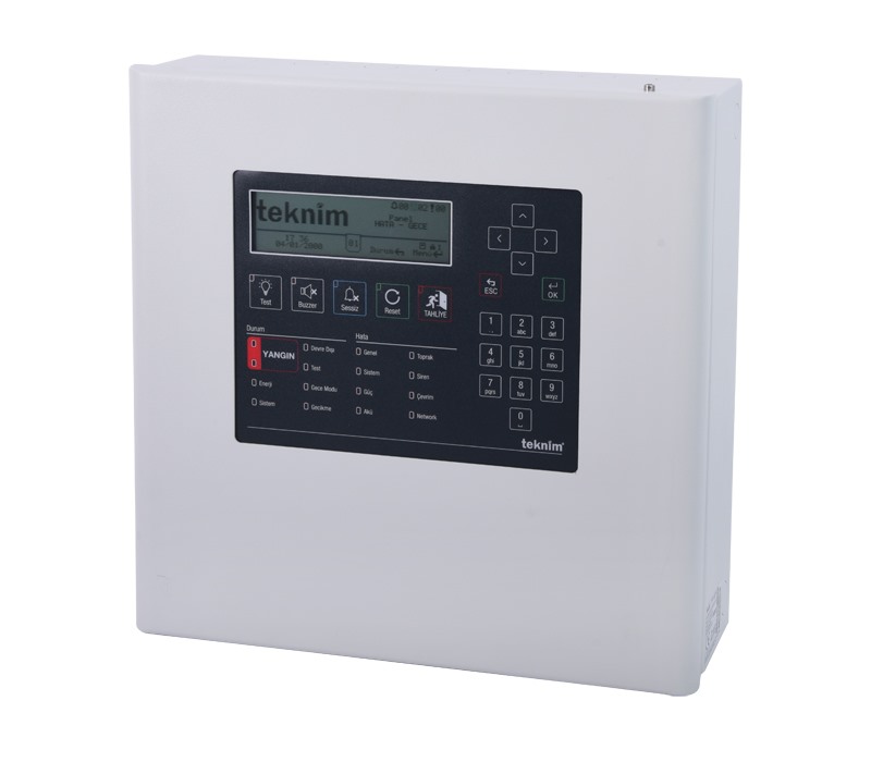 Intelligent Addressable Fire Alarm Panel, 1 Loop | Teknim Yangın ve ...